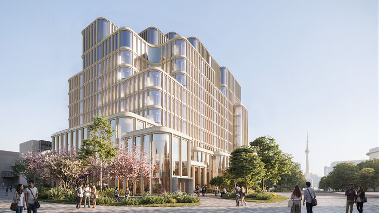 MVRDV, Diamond Schmitt, 그리고 Two Row Architect가 토론토 대학교 템러티 빌딩 설계를 공개 ...